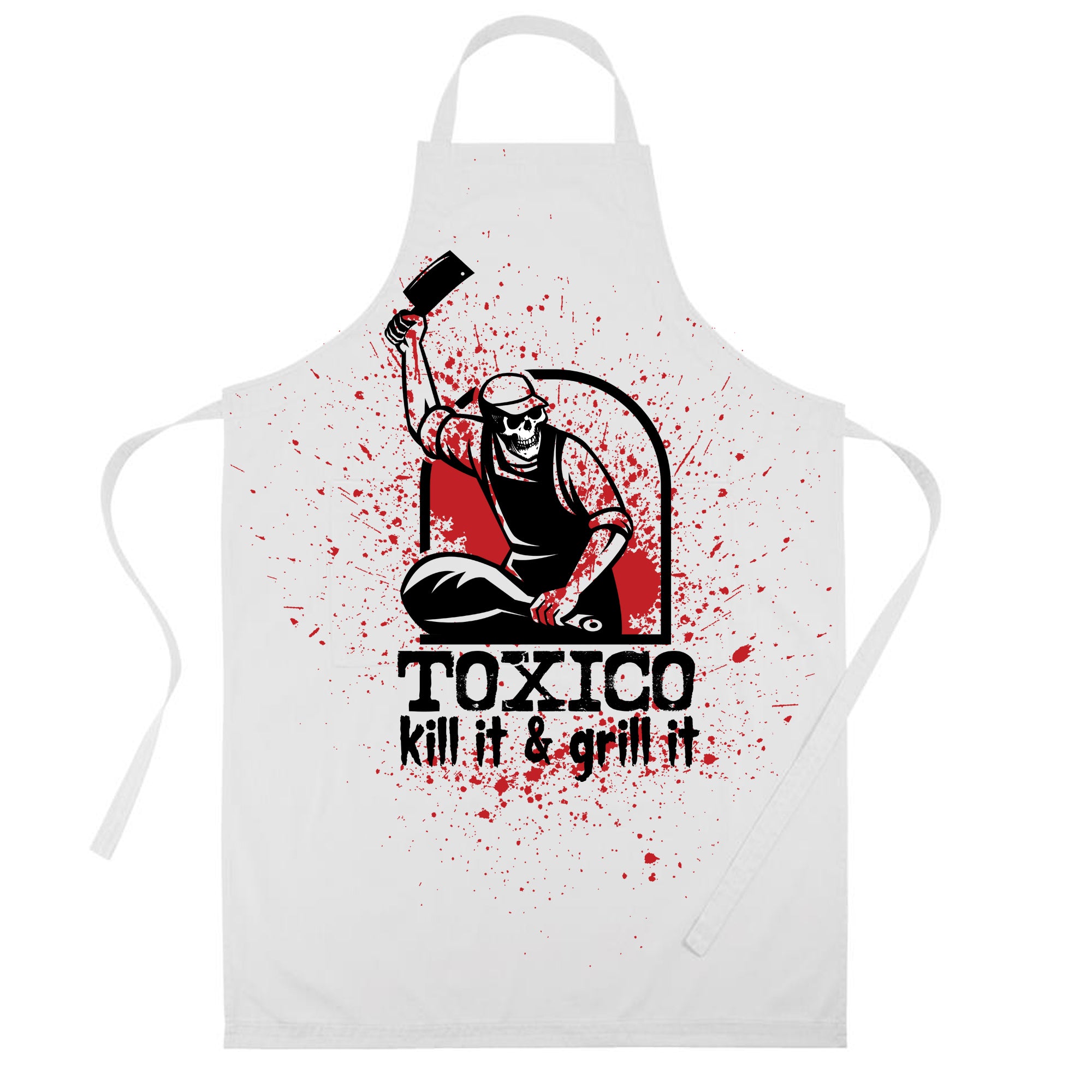 Kill & Grill Apron – TOXICO Clothing